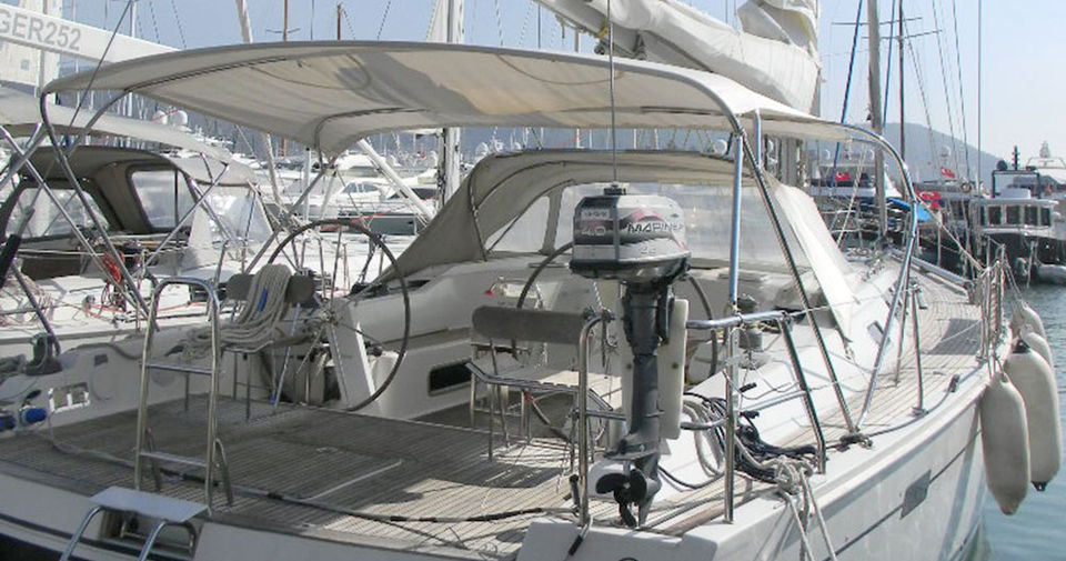 Sailboat Hanse 540 2007 Flower in Milas, Turkey for rent