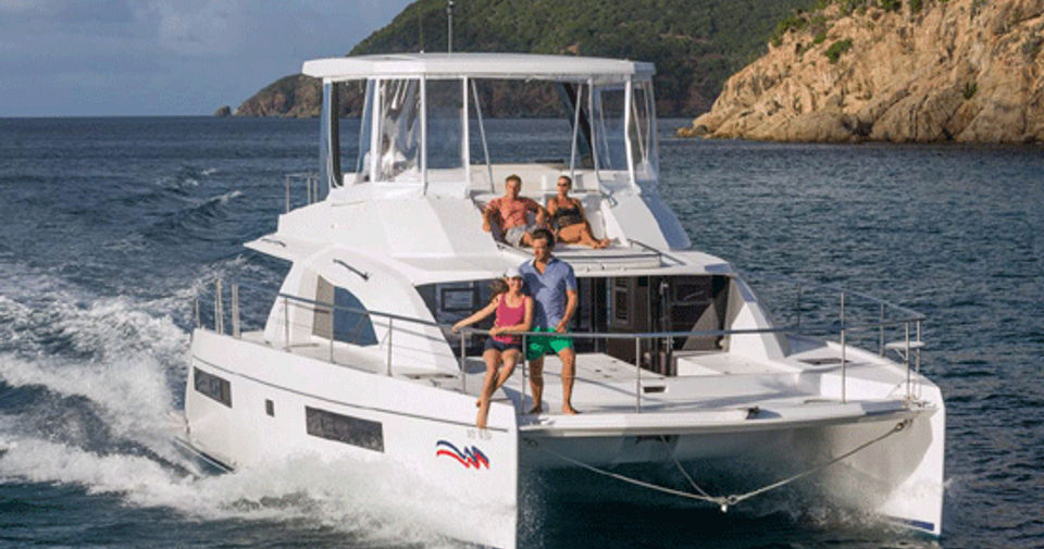 Motor Catamaran Leopard 434 PC 2017 Leopard 434 in Mahé for hire