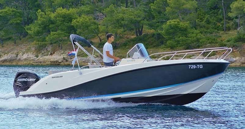 Speedboat 2013 Quicksilver 675 Activ Open in Makarska, Croatia for rent
