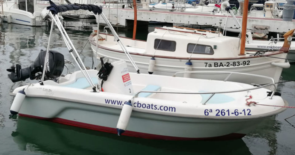 Speedboat Astec 400 2015 ASTEC in Blanes, Spain for hire