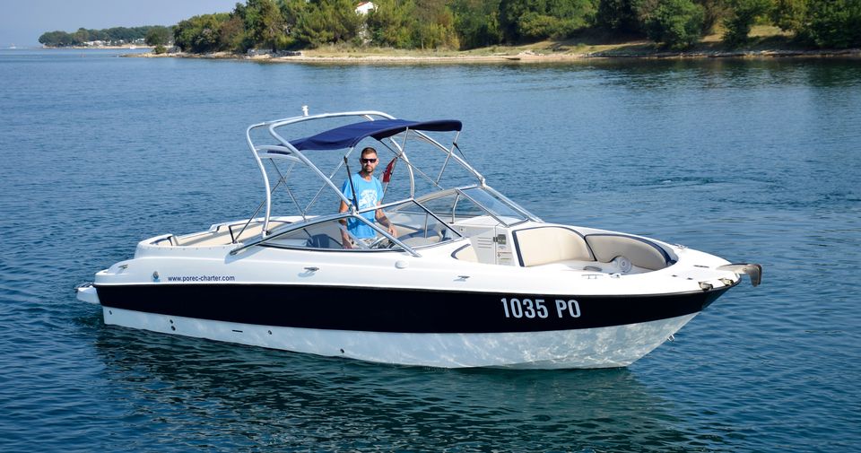 Speedboat Bayliner 249 DB 2006 Fantom in Porec, Croatia for hire