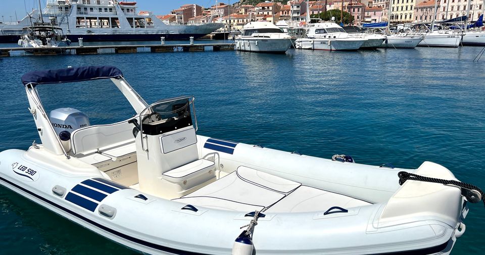 RIB Nautica LED 590 2020 in Cannigione, Italy for hire