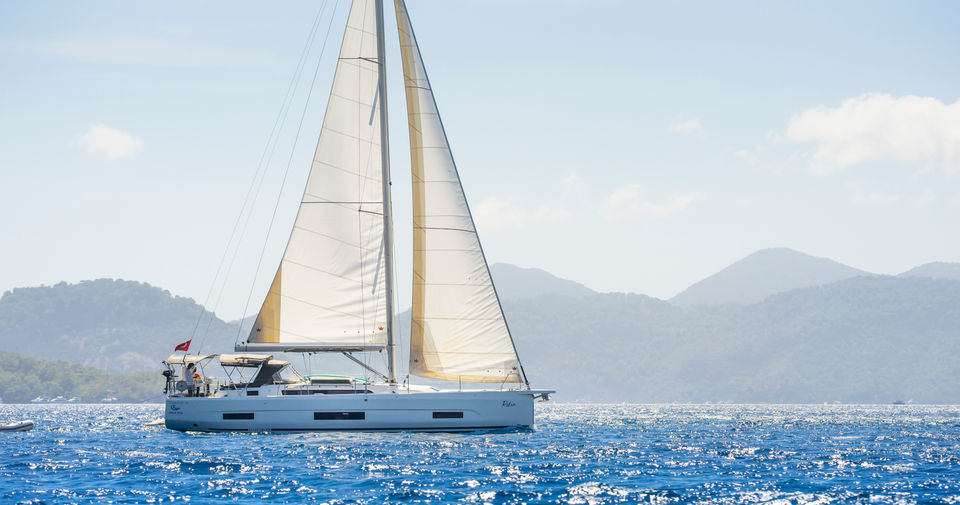 Sailboat Dufour 470 2022 Robin in Gocek, Turkey for hire