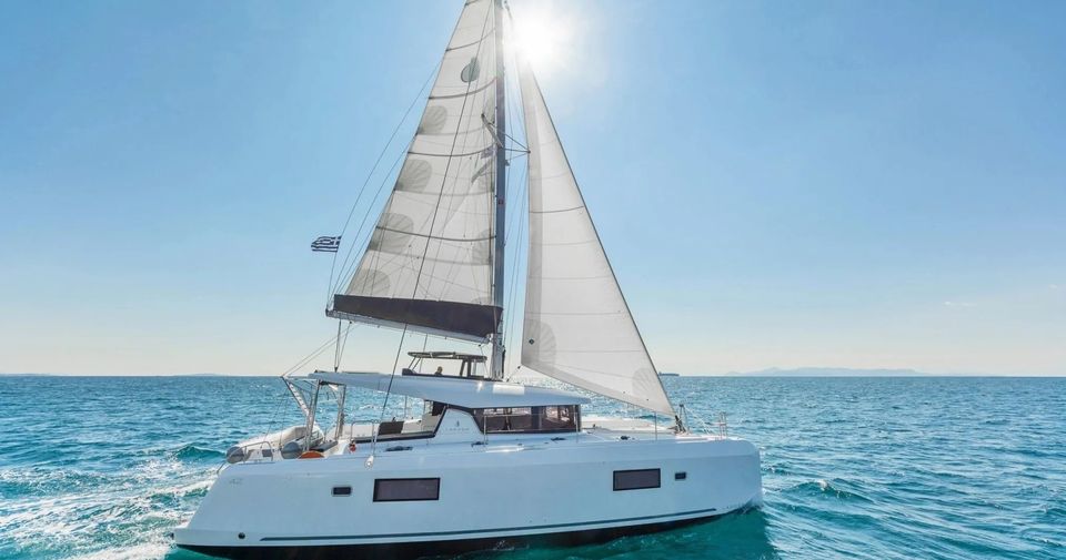 Catamaran Lagoon 42 2020 Blue Ripple I in Lefkada City for hire