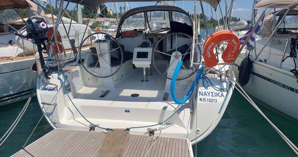 Sailboat Bavaria Cruiser 41 2019 Nafsika in Gouvia (Corfu) for hire