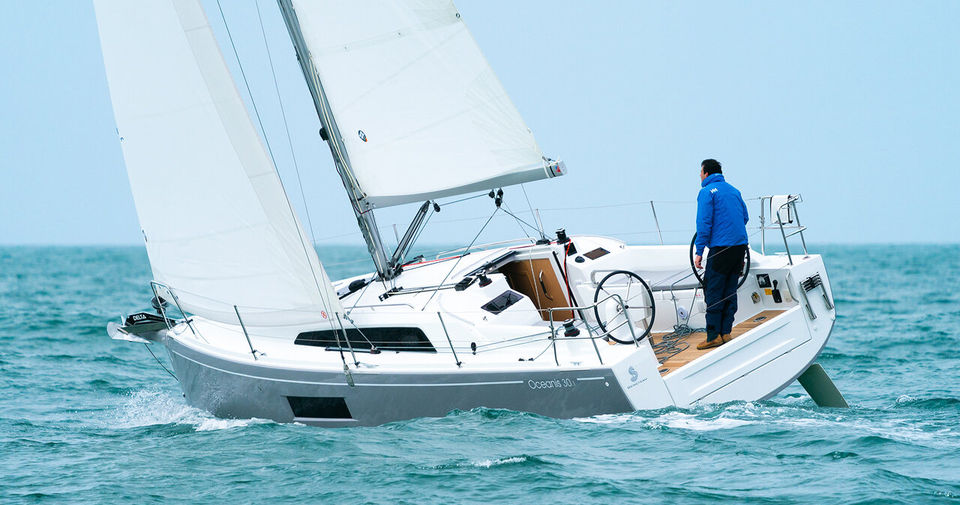 Sailboat Beneteau Oceanis 30.1 2020 Peanut in Road Town for rent