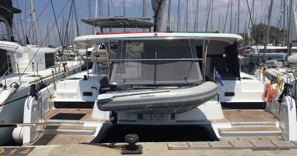 Alquiler de Catamarán Lagoon 42 2021 Freedom en Gouvia (Corfu), Grecia